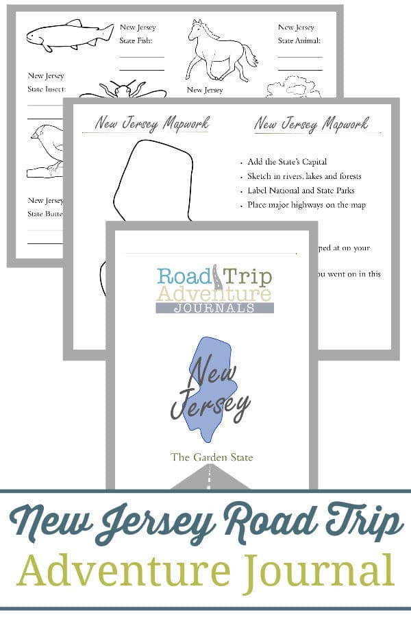 New Jersey Road Trip Adventure Journal - Year Round Homeschooling