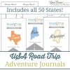 USA Road Trip Adventure Journal Bundle - Year Round Homeschooling