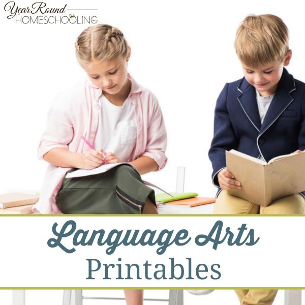 Language Arts Printables - By Year Round Homeschooling - Year Round ...