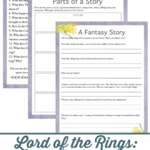 Two Towers Movie Study - Year Round Homeschooling