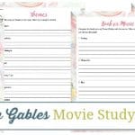 Anne of Green Gables Book Study - Year Round Homeschooling