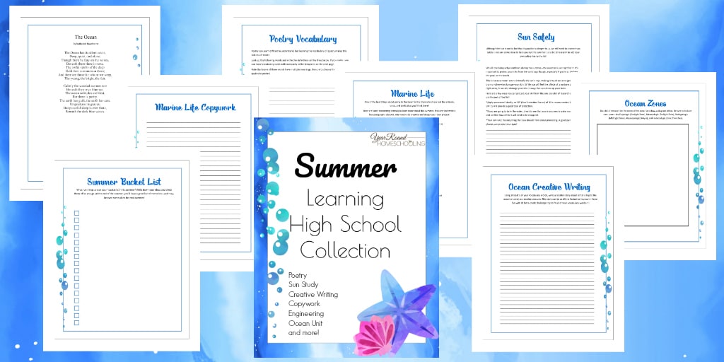 Summer Learning Collections - Year Round Homeschooling