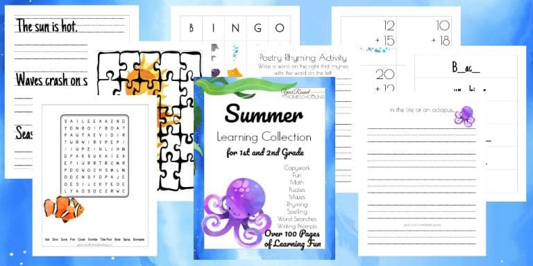 Summer Learning Collections - Year Round Homeschooling