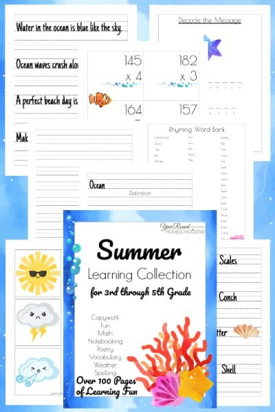 Elementary School Printables Archives - Year Round Homeschooling
