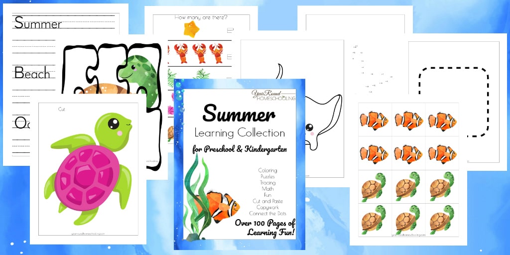 Summer Learning Collections - Year Round Homeschooling
