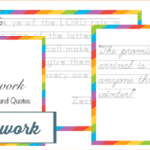 Autumn Copywork {Featuring Scriptures, Poetry and Quotes} - Year Round ...