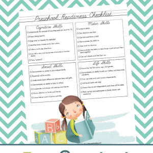 How to Homeschool Preschool + Preschool Readiness Checklist - Year ...