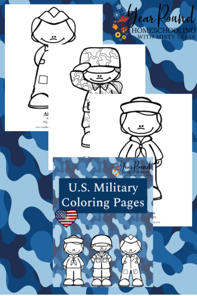 U.S. Military Coloring Pages - Year Round Homeschooling