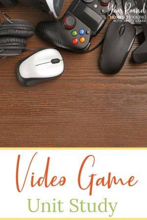 Video Game Unit Study - Year Round Homeschooling