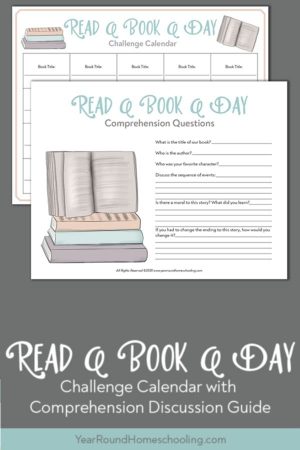 Read a Book a Day Challenge - Year Round Homeschooling