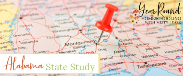 Alabama State Study - Year Round Homeschooling
