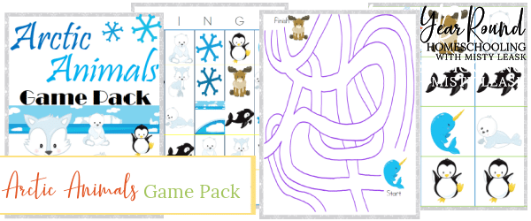 arctic animals game Archives - Year Round Homeschooling