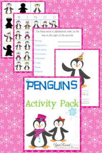 Penguins Activity Pack - Year Round Homeschooling