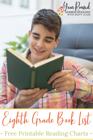 Eighth Grade Book List - Year Round Homeschooling