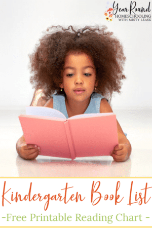 Kindergarten Book List - Year Round Homeschooling