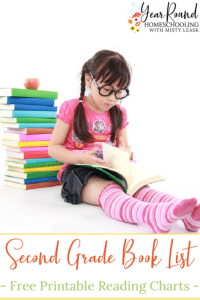 Second Grade Book List - Year Round Homeschooling