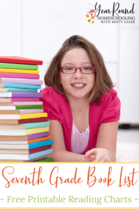 Seventh Grade Book List - Year Round Homeschooling