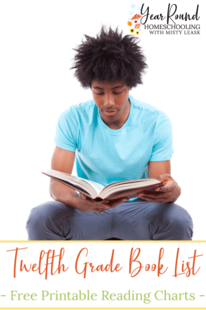 Twelfth Grade Book List - Year Round Homeschooling