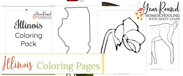Illinois Coloring Pages - Year Round Homeschooling