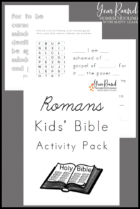 Romans Kids' Bible Pack - Year Round Homeschooling