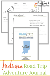 Indiana Road Trip Journal - Year Round Homeschooling