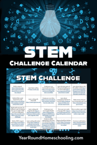 STEM Challenge - Year Round Homeschooling