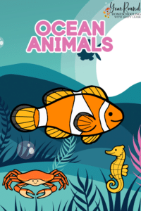 Ocean Animals Study Pack - Year Round Homeschooling