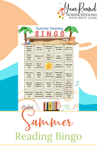 Summer Reading Bingo - Year Round Homeschooling