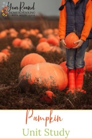 Pumpkin Unit Study - Year Round Homeschooling