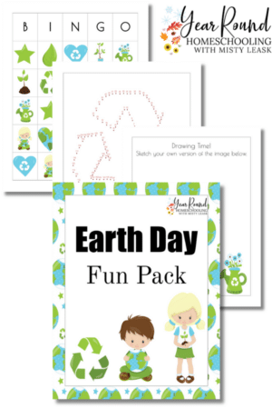 Earth Day Fun Pack - Year Round Homeschooling